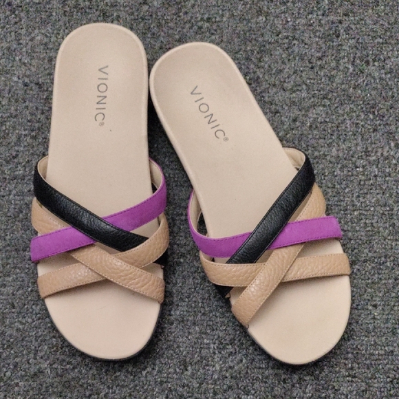 Vionic | Shoes | Vionic Dava Womens Orthotic Slide Sandals | Poshmark